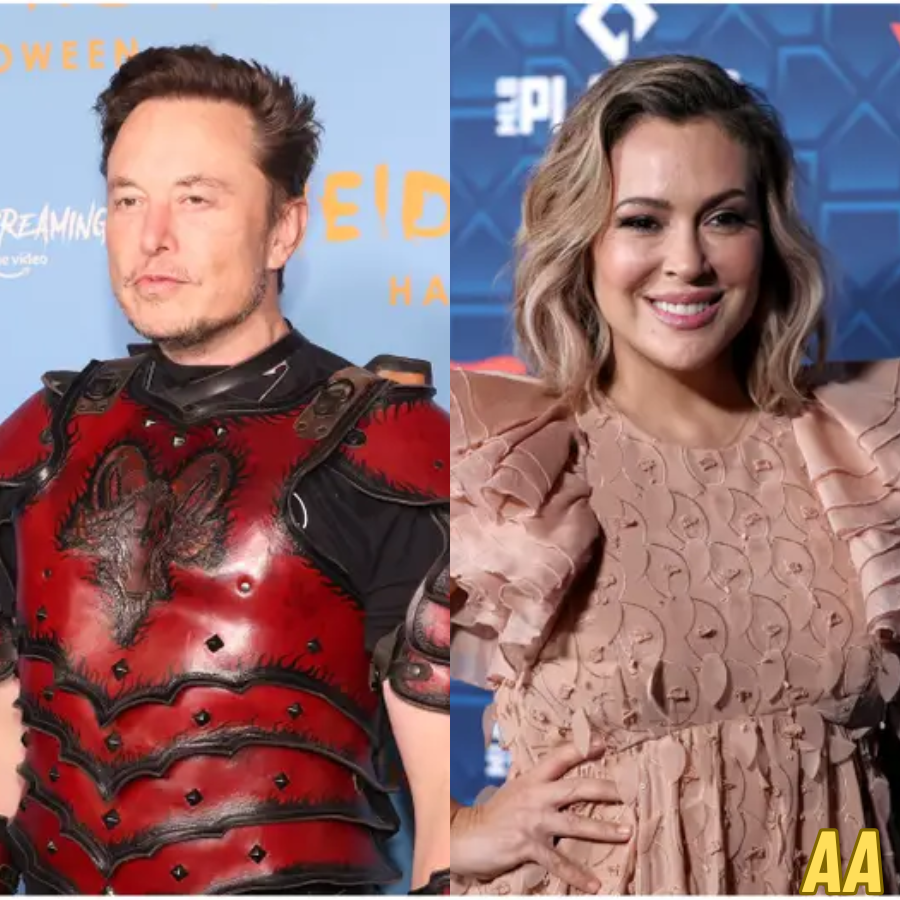 Following a heated argument with Elon Musk, Alyssa Milano declares she ...