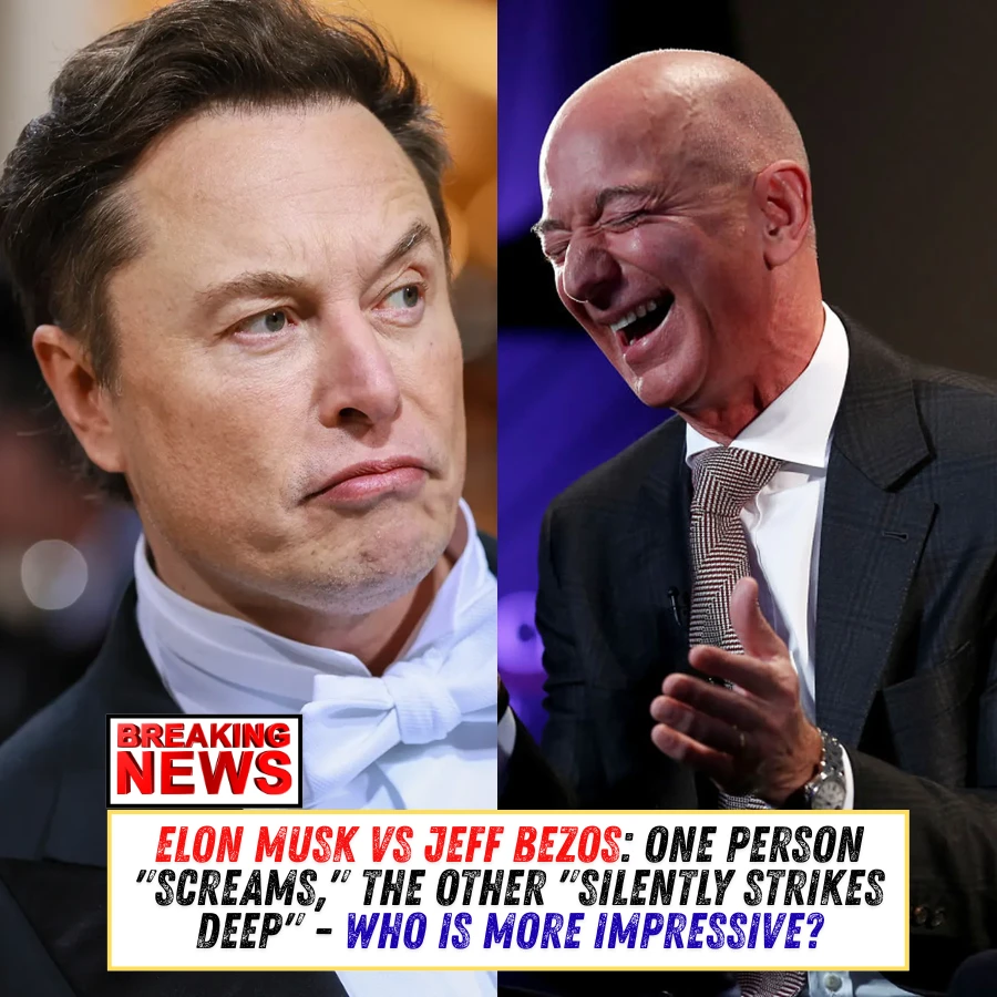 Elon Musk vs Jeff Bezos: One person "screams," the other "silently ...