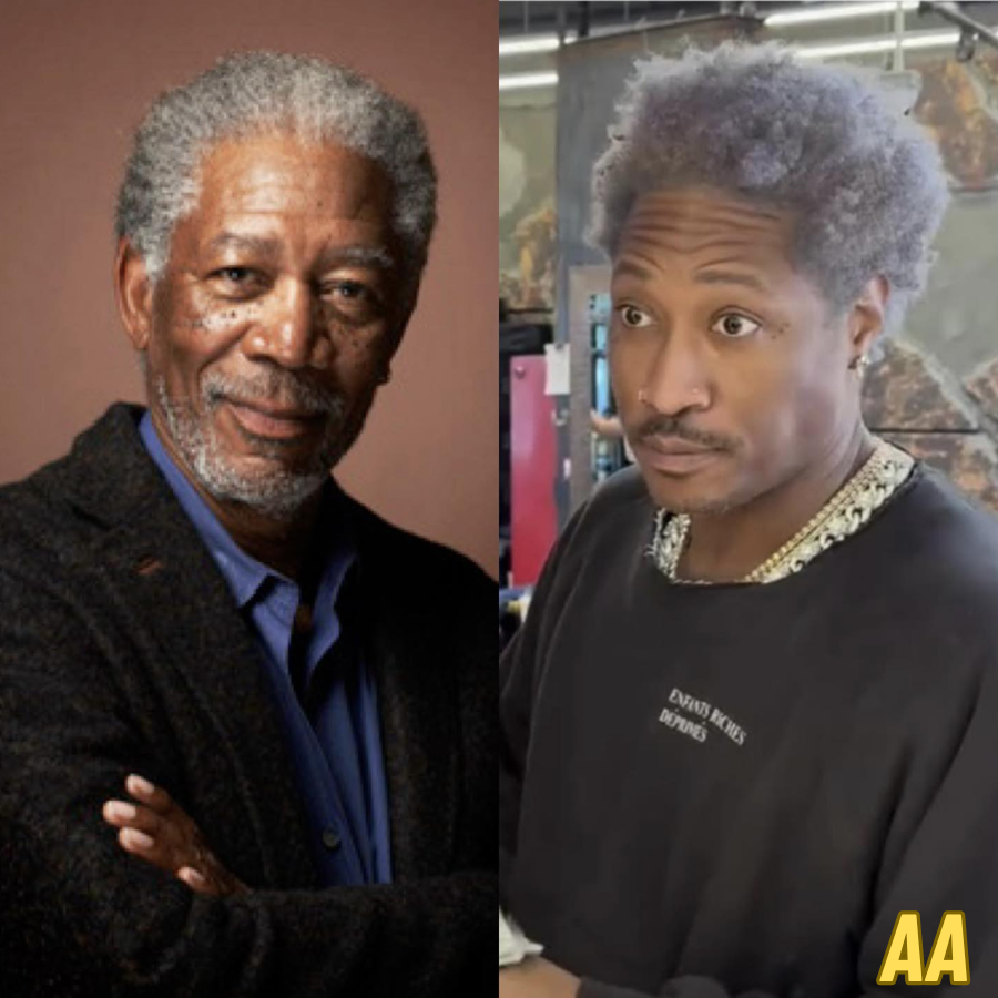 This side-by-side will make you question if Future is Morgan Freeman's secret son. The ...