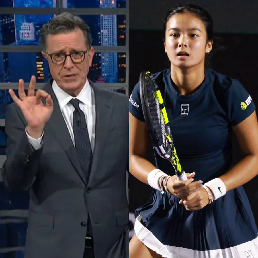 Stephen Colbert's Vicious On-Air Attack On Tennis Star Alexandra Eala ...