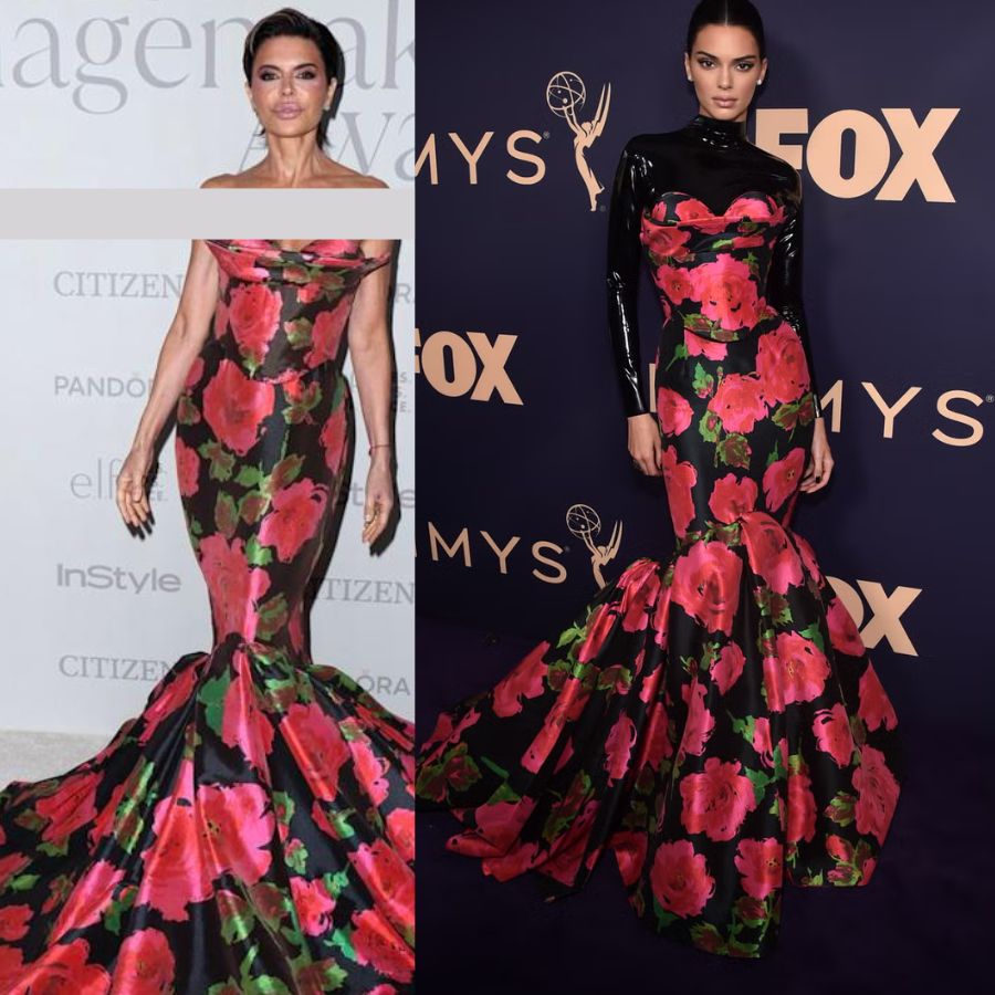 Lisa Rinna Stuns in Exquisite Rose-Print Gown Previously Worn by ...