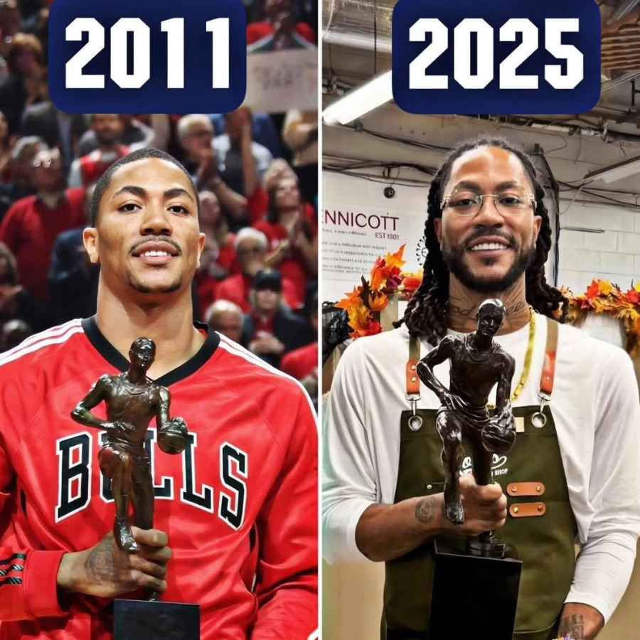 Derrick Rose Celebrates His 2011 MVP Victory in an Unexpected Setting ...