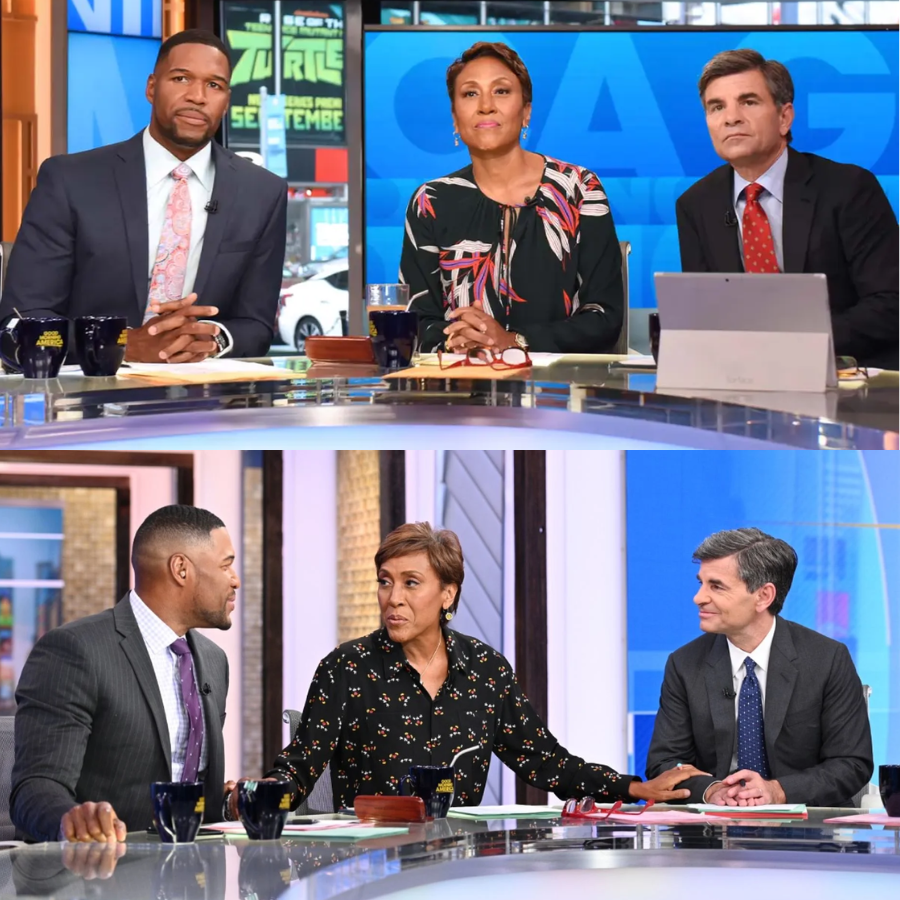 BREAKING: The GMA studio is in tears. Michael, Robin, and George are ...