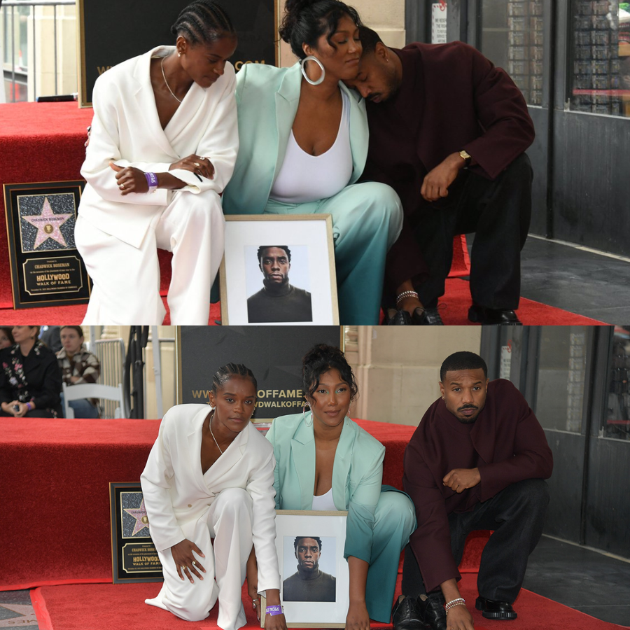 A Heartfelt Tribute: Letitia Wright, Simone Ledward-Boseman, and ...