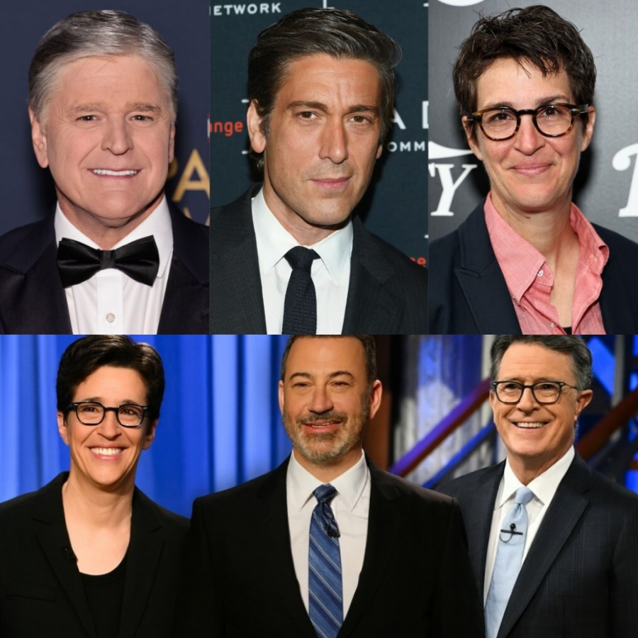 Breaking News: Media Titans David Muir, Rachel Maddow, and Jimmy Kimmel ...
