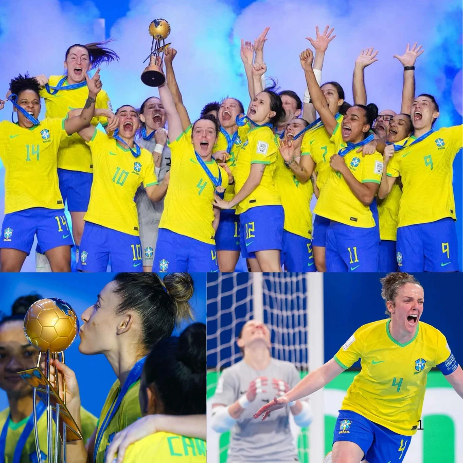 Historic Victory: The First-Ever Lifting of the Futsal World Cup Trophy ...