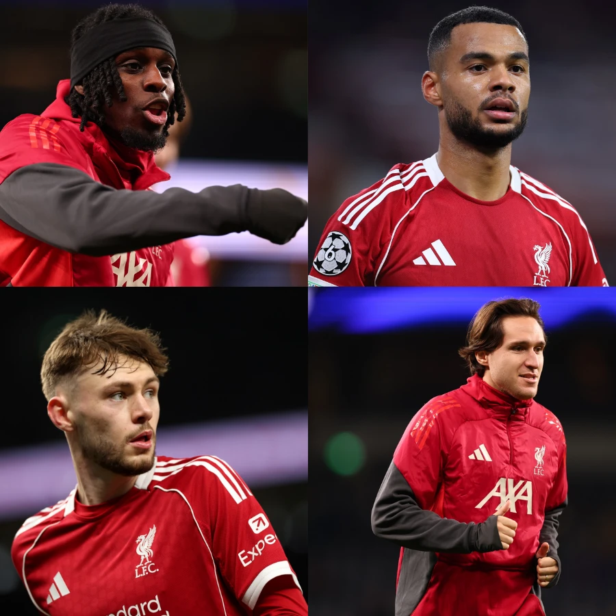 Federico Chiesa Makes His Premier League Debut at Anfield as Jeremie ...
