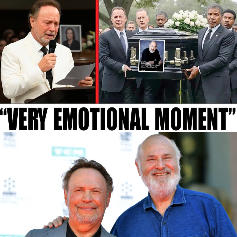 Billy Crystal just delivered a eulogy at Rob Reiner's funeral so ...