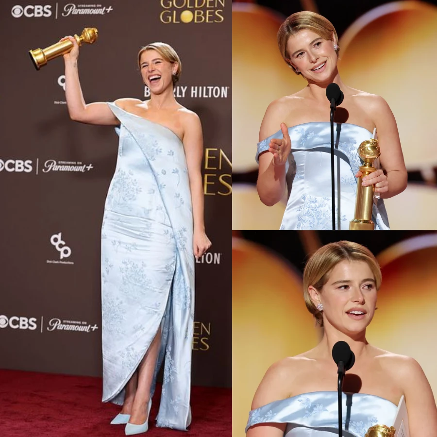 Jessie Buckley Wins Golden Globe for Best Female Actor in a Motion ...