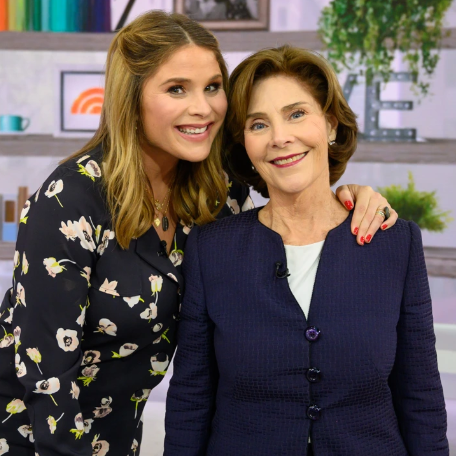 JUST REVEALED: Laura Bush announces a NEW grandbaby's gender on TODAY ...