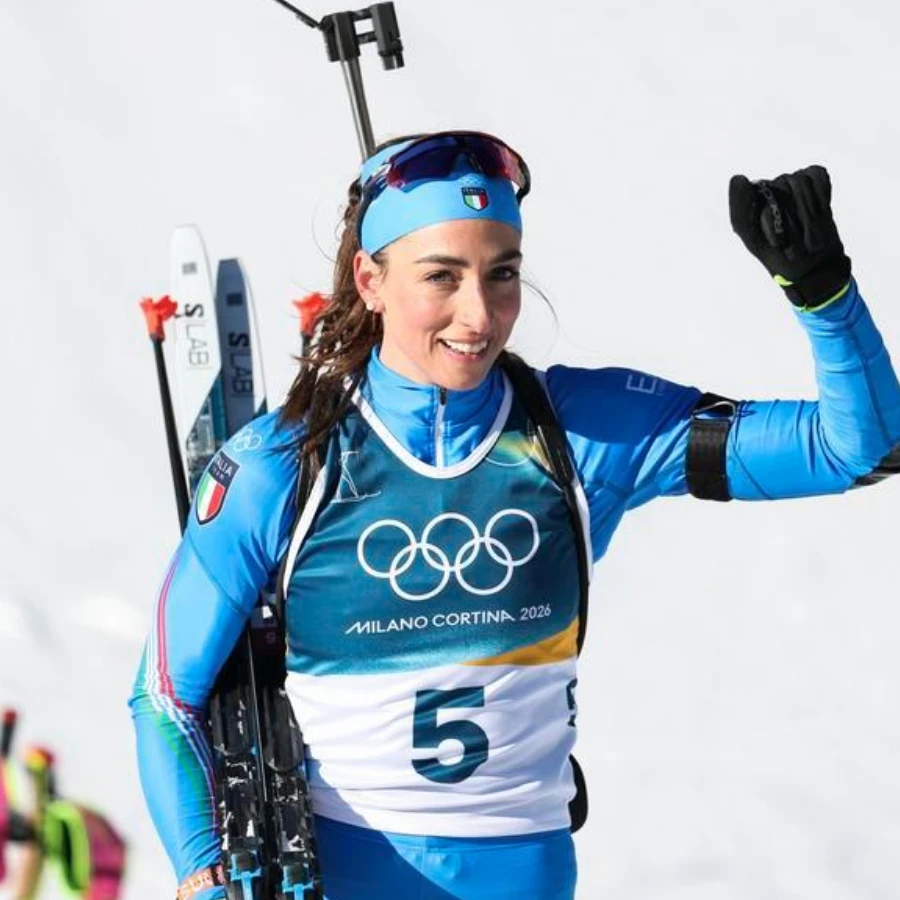 Italian Olympian Lisa Vittozzi Achieves Historic Victory in Women's ...
