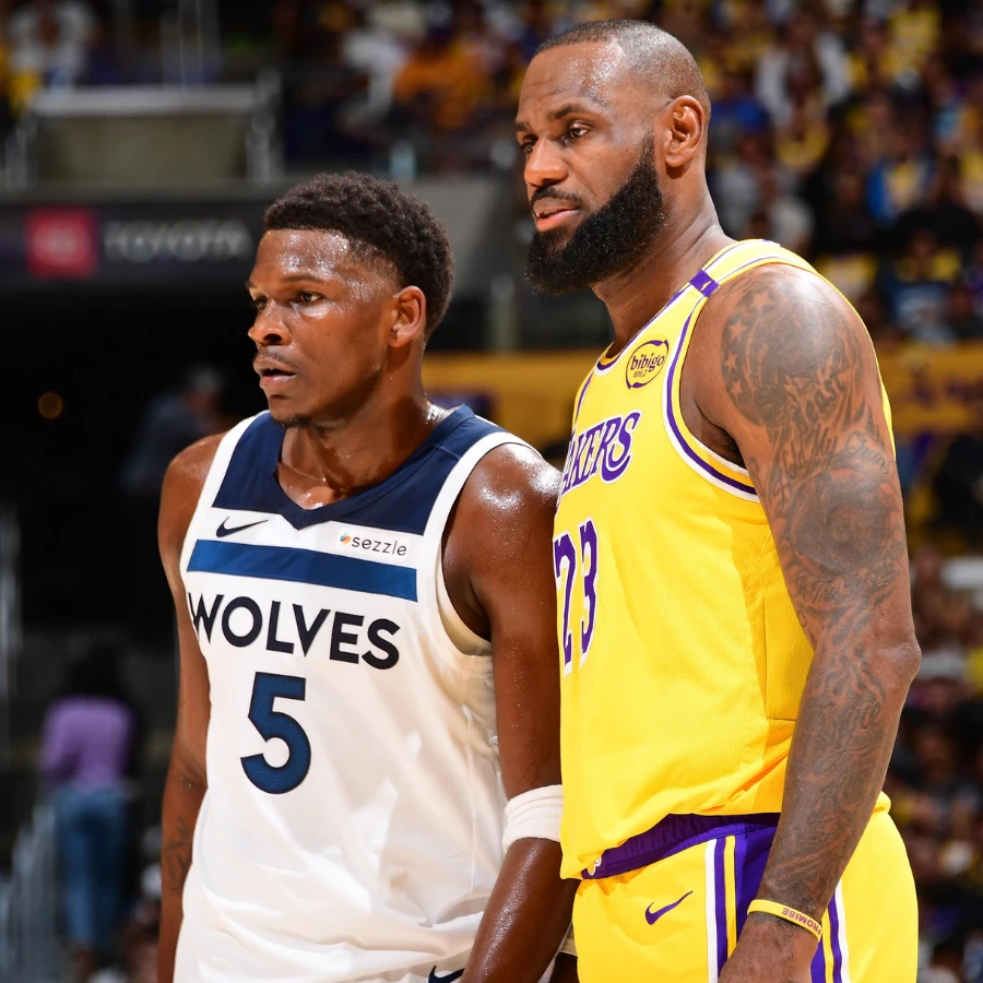 Anthony Edwards Shares Heartfelt Message on LeBron James’ Retirement: A ...