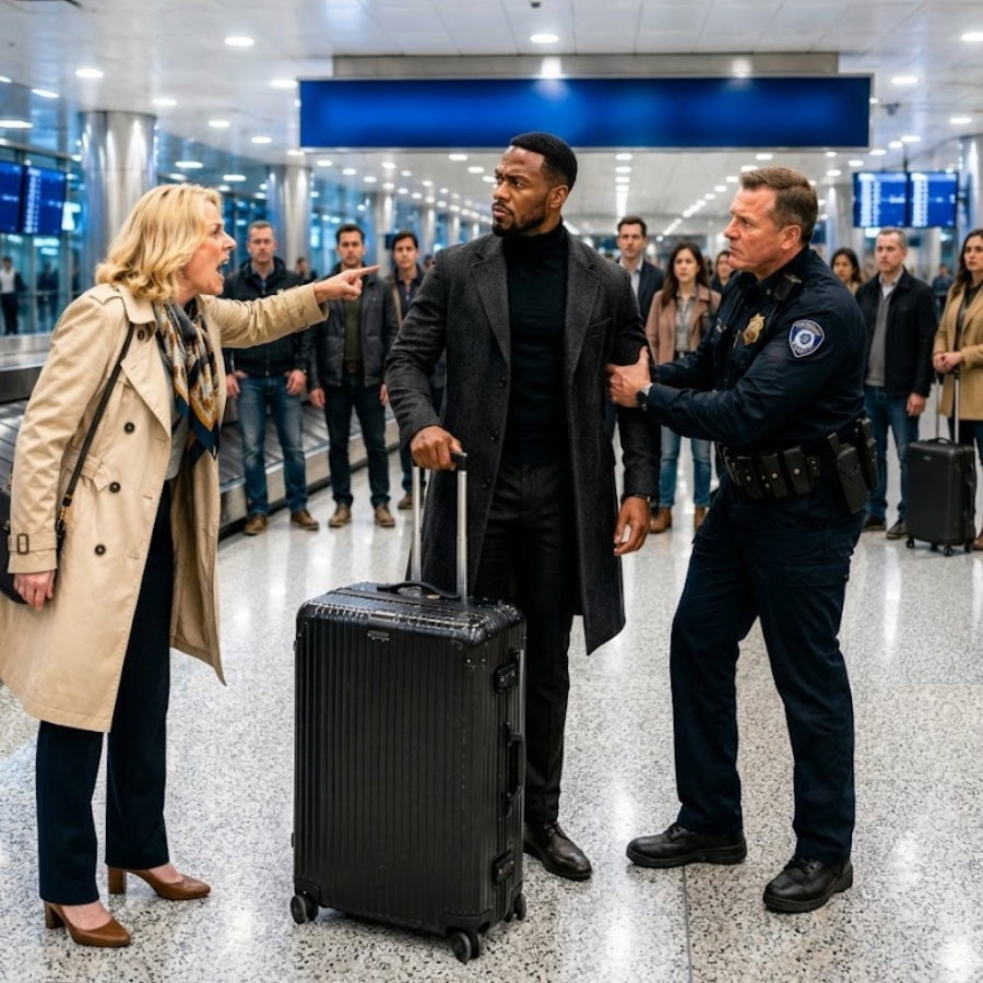 Black Man Accused of Stealing His Own Luggage—Airport Shakes When His ...